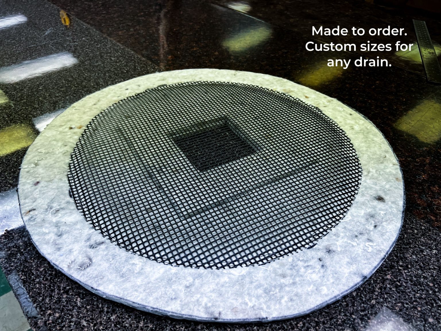 Storm Drain Insert - HuskyGuard Below Drain Filter System