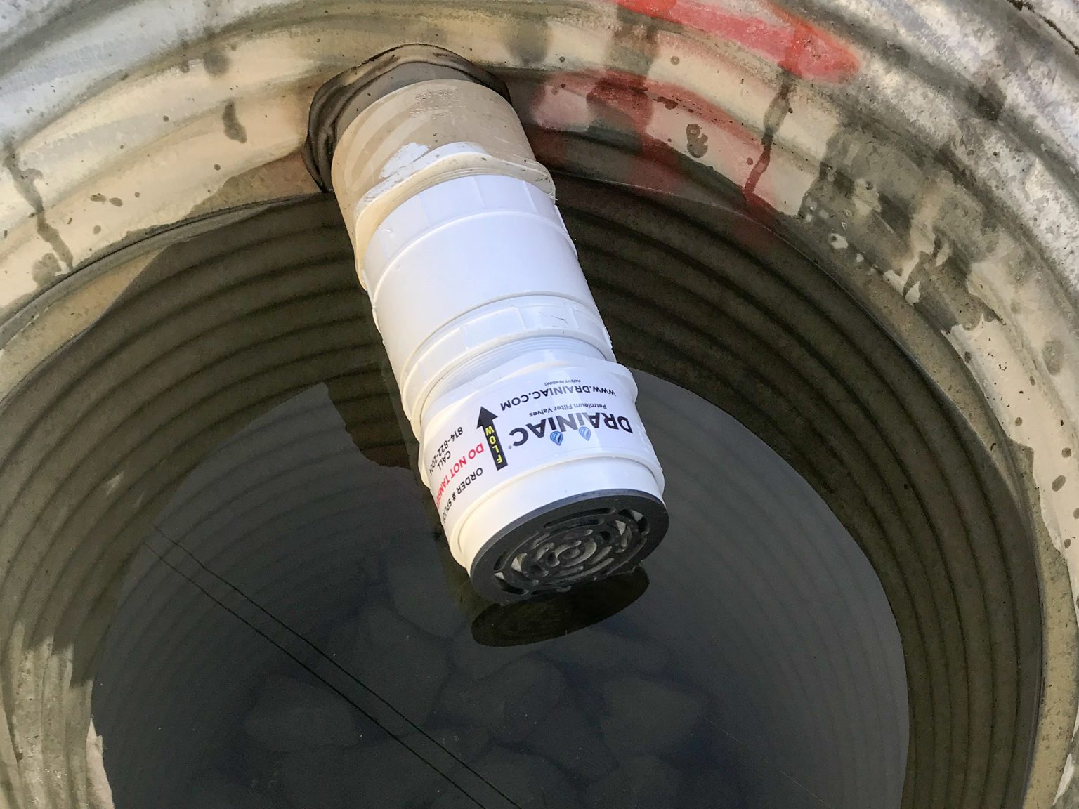 Secondary Containment Filter Valve for Above Ground Containment