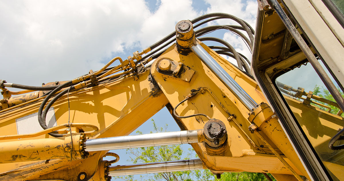 Blown Hydraulic Line? No Worries - HalenHardy Hydraulic Oil Cleanup