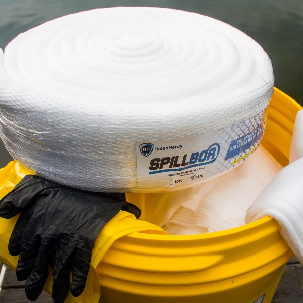 Marine Spill Kit in 20 Gallon Overpack - Spilltration® Absorbent Products
