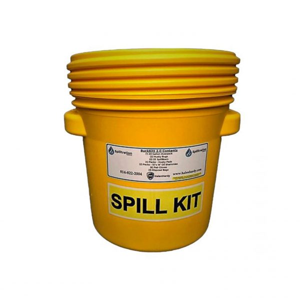 Marine Spill Kit in 20 Gallon Overpack - Spilltration® Absorbent Products