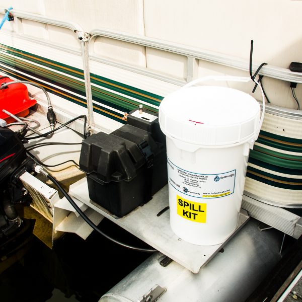 Marine Spill Kit in 6.5 Gallon Bucket for Docks & Marinas